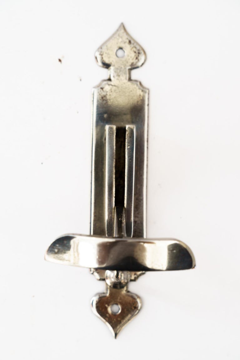 Art Deco fold-out iron hook around 1920s | Kica Jugendstil