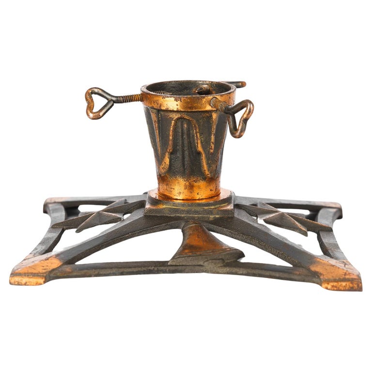 Iron christmas tree holder around 1950s | Kica Jugendstil